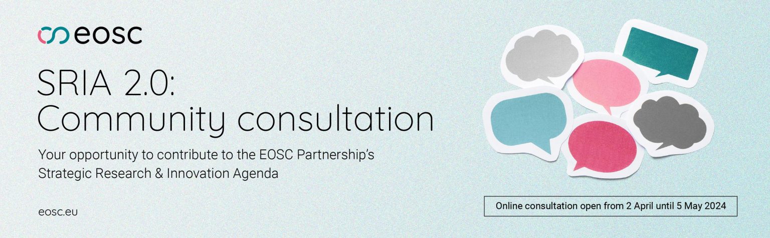 SRIA 2.0: Community consultation - EOSC Association
