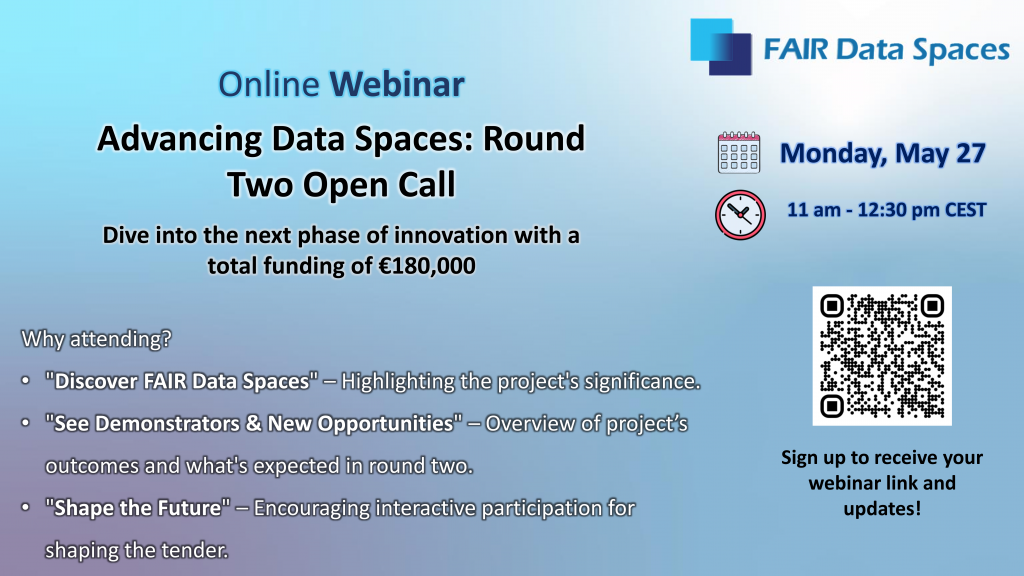 Advancing Data Exchange Innovations in FAIR Data Spaces | Second Open Call - EOSC Association